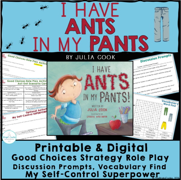 I Have Ants in My Pants SEL Book Companion - The Bright Cookie